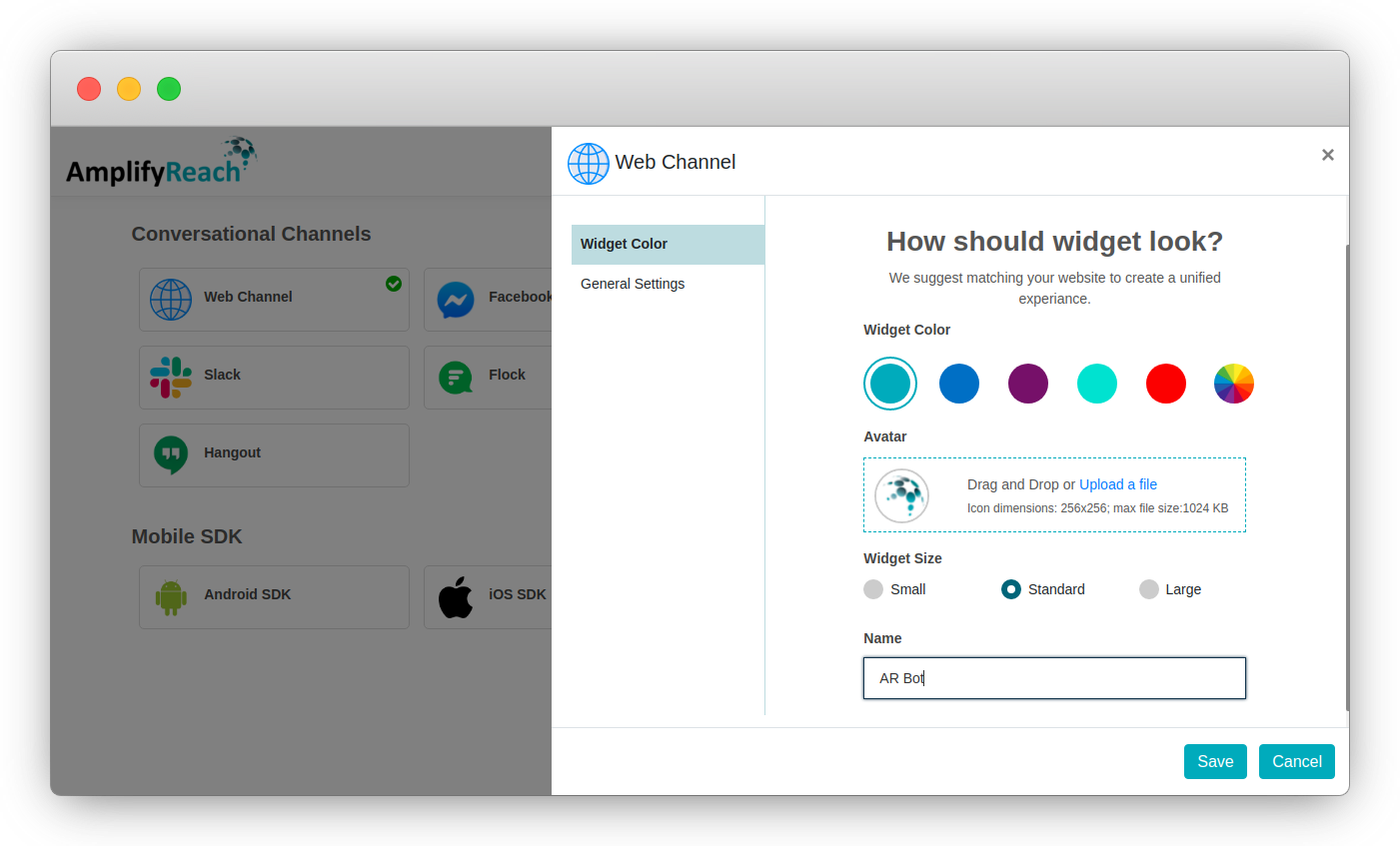 Customizing Chatbot’s Appearance